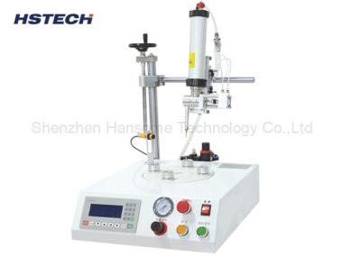 China LED Bulb Glue Dispensing Machine 4 Rotary Stations 110mm Diameter 1000-1500pcs/h Capacity for sale