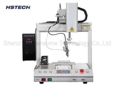 China HS-S331 Robotic Soldering Machine with 300mm/s Speed and 300×300×100mm Work Area for PCB Assembly for sale