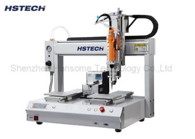 China HS-SL5331 4-Axis Automatic Screw Locking Machine with Closed Loop Motor | 500×300×300×100mm Range | M1-M6 Screw Capacity for sale