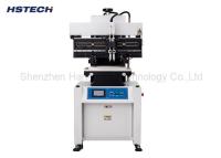 China HS-P224 Semi-Auto Solder Paste Printer with PLC Control 350x280mm PCB Capacity AC220V for sale