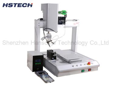 China Multiple Axis Robotic Soldering Machine with 360° Rotation - 300×300mm Work Area, ±0.02mm Accuracy for sale