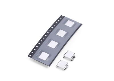 China Custom Embossed Carrier Tape for Hardware Parts - 8-104mm Width, 0.3-2.0mm Thickness PS/PC/PET Materials for sale
