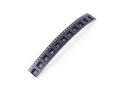 China Black SMT Embossed Carrier Tapes for SMD LED Chips - 4-104mm Width Range with Custom PS/PC/PET Materials for sale