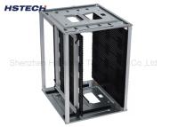 China Heat Resistant Metal ESD Antistatic SMT PCB Magazine Rack For SMT Assembly Line PCB Circulation for sale