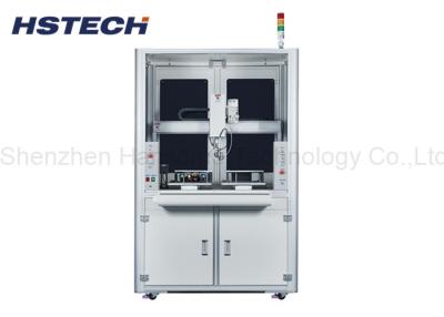 China Floor Standing Robotic Soldering Machine with 500×300×300mm Range and ±0.02mm Accuracy for PCBA Welding for sale