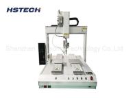 China 5 Axis Automatic Soldering Robot Dual Station 500x300mm Hiwin Linear Guide PCB Solder for sale