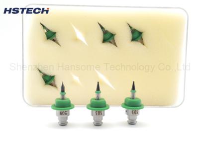 China JUKI 503 509 SMT Nozzle Grey Tungsten Base Green Reflector Durable 1.0mm 0.6mm for sale