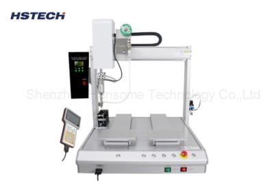 China Intelligent Control System Automatic Soldering Machine 500×300mm Work Area ±0.02mm Accuracy USB RS232 for sale