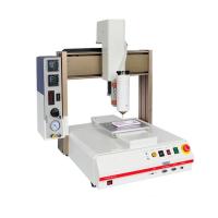 China AB Single Platform Glue Dispensing Machine 350W 300mm/s with 300×300×100mm Work Area and ±0.02mm Precision for sale