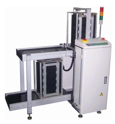 China 90 Degree PCB Linking Loader with Touch Screen Control - 1200mm/900mm Length for SMT Production Line for sale