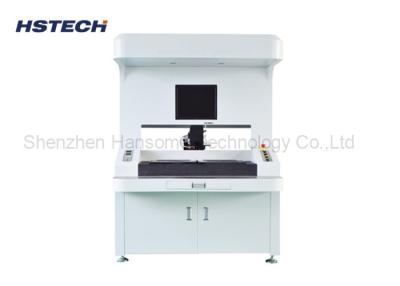 China HS-VS400 Dual Table 3-Axis Visual Glue Dispensing Machine with CCD Positioning, 300×400mm Table, ±0.02mm Accuracy for sale