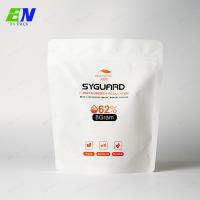 China Eco Friendly White Kraft Paper Bag Paper Food Packaging Doypack Stand up bag for sale