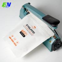 China Eco Friendly White Kraft Paper Bag Paper Food Packaging Doypack Stand up bag for sale