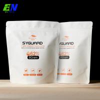 China Eco Friendly White Kraft Paper Bag Paper Food Packaging Doypack Stand up bag for sale
