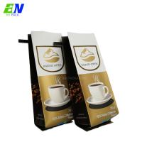China Waterproof Food Grade Side Gusset Coffee Bag With Zipper WIPF Valve for sale
