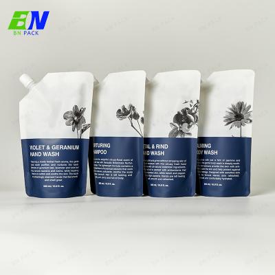 China Fully Recyclable PCR Material Customized 1000ml Refill Detergent Packing Stand Up Pouch for sale