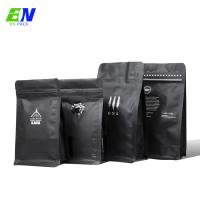 China Daily Coffee Pouch Mockup With Valve High Barrier And Matte Finishing for sale