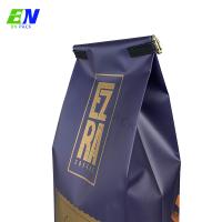 China Spot UV High Barrier Side Gusset Coffee Bag With Zipper With Valve for sale