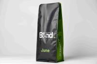 China 100% fully Recyclable mono pe coffee packaging bags with design for sale
