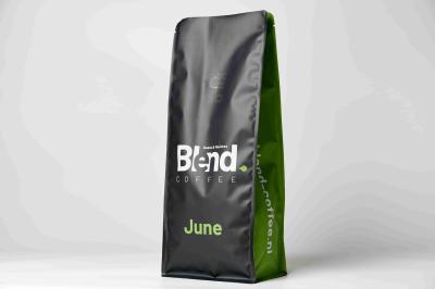 China 100% fully Recyclable mono pe coffee packaging bags with design for sale