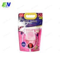 China 1L 2L Plastic Food Bags in Box Packaging Bag Standing Pouch for Juice Drinks for sale