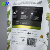 China Plastic Aluminum Foil Stand Up Pouch Food Packaging Pouch With Zipper And Window for sale