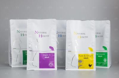 China Custom Printing Mylar Bag Flat Bottom Pouch For Daily Food,Coffee Bean Packaging for sale