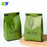 China 250g Tin Tie Coffee Bag side gusset Matte Plastic With Degassing Valve for sale