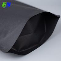 China No Pritnting Stand Up Pouch Kraft Paper Matreial Standard Size For Daily Food Packaging for sale