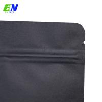 China No Pritnting Stand Up Pouch Kraft Paper Matreial Standard Size For Daily Food Packaging for sale