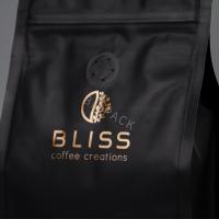 China 250g Flat Bottom Pouch Plastic Aluminum Foil For Coffee Bean for sale