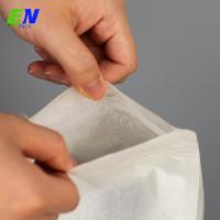 China Kraft Flat Bottom Coffee Bags With Zipper Customized Size Color for sale