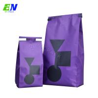 China 12oz Aluminum Foil Coffee Bag Side Gusset With Tin Tie And Valve for sale