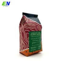 China Well Metaillic Side Gusset Pouch smell Proof Tin Tie Coffee Bags for sale