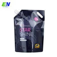 China Customized Printing 100% Monomaterial Recyclable Spout Pouches For Sauce for sale