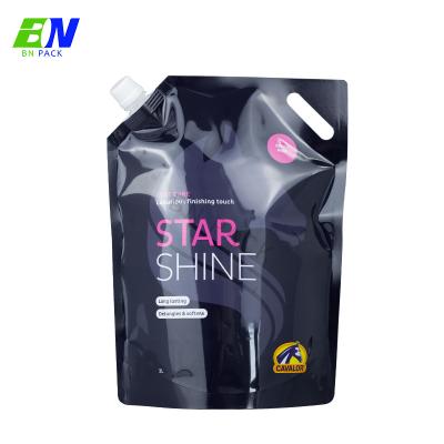 China Customized Printing 100% Monomaterial Recyclable Spout Pouches For Sauce for sale