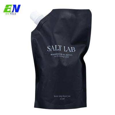 China Custom Printed 1l 100% Recyclable Mono-Pe Stand Up Pouch With Spout For Baby Food for sale