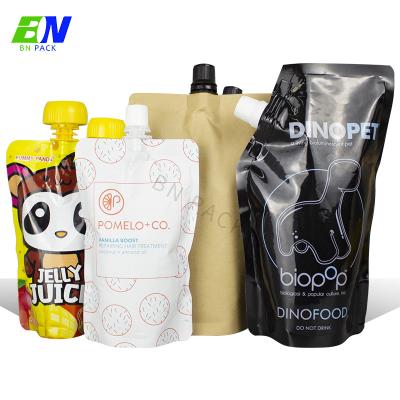China Fully Recyclable Mono-Pe Stand-Up Pouch With Nozzle And Cap for sale