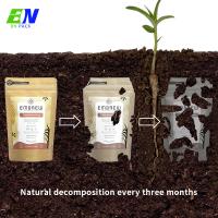 China 100% Home Compostable Kraft Paper Stand Up Pouch For Daily Food Packaging for sale