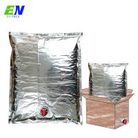 China Mylar Stand Up 1L 3L 5L 10L Bag In Box With Valve For Wine Apple Juice Orange Juice for sale
