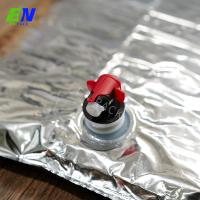 China Mylar Stand Up 1L 3L 5L 10L Bag In Box With Valve For Wine Apple Juice Orange Juice for sale