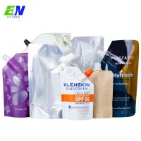 China Eco Friendly 100% Recyclable Mono Pe Refill Pouch For Shampoo Hand Wash for sale