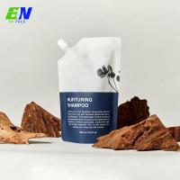 China Never Leaking Customized Plastic Stand Up Spout Pouch For Liquid Water Juice Packaging for sale