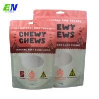 China Plastic Compostable Biodegradable Stand Up Pouch With PLA Zipper For Per Food Packaging for sale