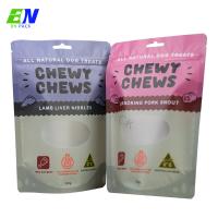 China Plastic Compostable Biodegradable Stand Up Pouch With PLA Zipper For Per Food Packaging for sale