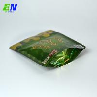 China Digital Printing Smell Proof Clear Plastic Packaging Mylar Stand Up Zipper 3.5G Bag for sale