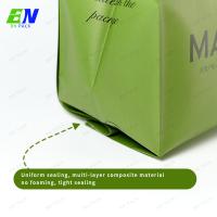 China Plastic Kraft Paper Vivid Printing Side Gusset Coffee Bag Resealable Coffee Bags for sale
