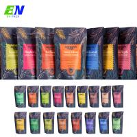China High Barrier Custom Design Stand Up Pouch With Zipper For Leaf Tea Packaging for sale