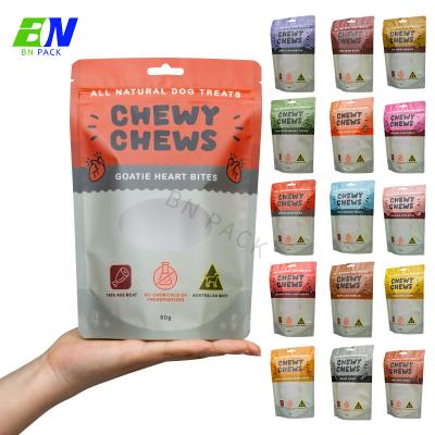 China High Quality Customed Dog Food Bags Plastic Pouch With Zipper For Pets for sale
