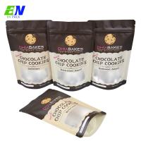 China Great Price Food Packaging Stand Up Pouches With Zipper And Window for sale